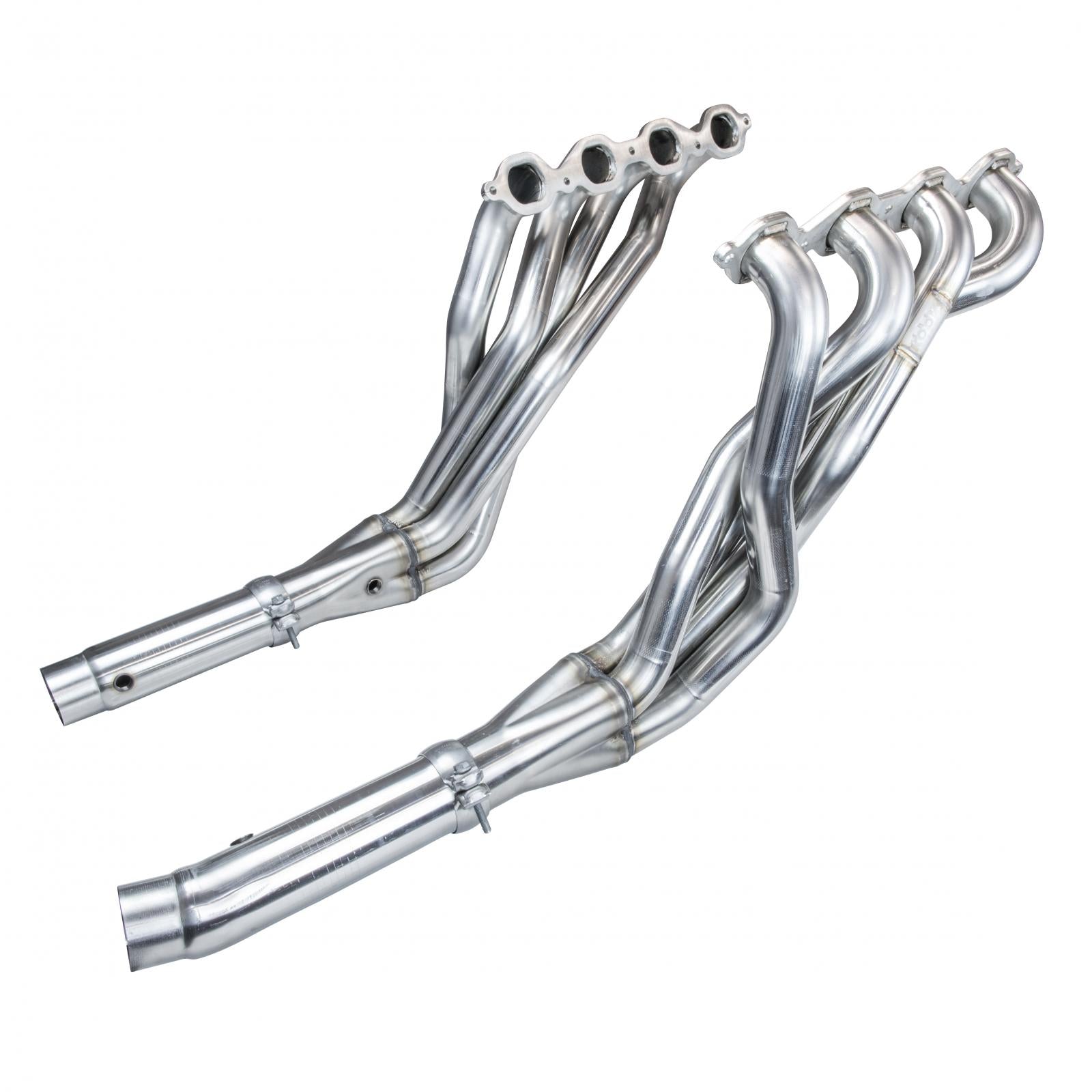 1-7/8" Stainless Headers & Comp. Only OEM Conn. Pipes. 2016-2024 Camar ...